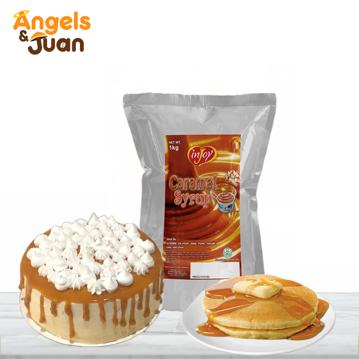 InJoy Caramel Syrup Syrup Pouch 1L | Lazada PH