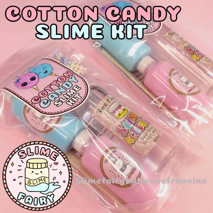 Mini Cotton Candy Slime Kit by Slime Fairy | Lazada PH