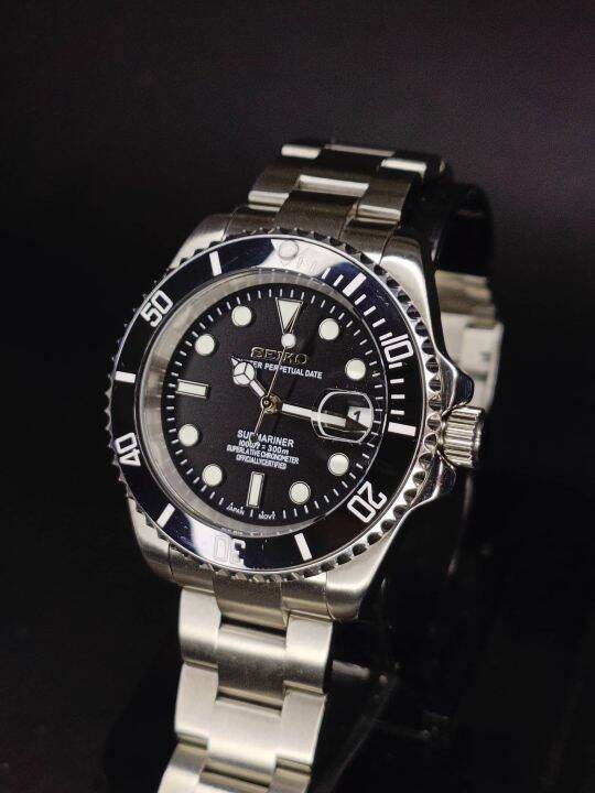 Black Sub NH35 Custom Build with Submariner Dial | Lazada PH