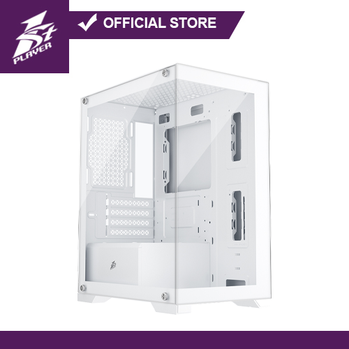 1STPLAYER MIKU MI2 GAMING CASE W/TEMPERED GLASS FRONT & SIDE/M-ATX ...