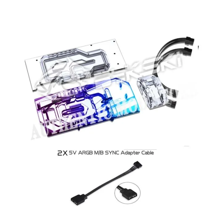 Bykski GPU Active Backplate Block For GIGABYTE RTX 3080 3090 Gaming ...