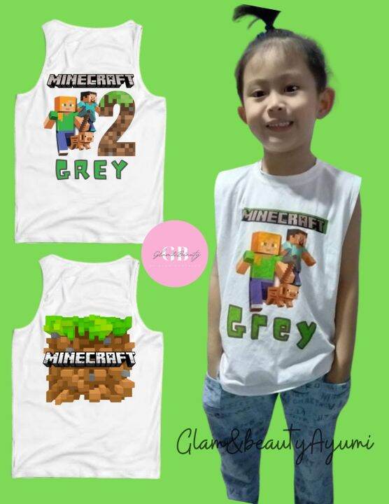 KIDS MUSCLE TEE TANK TOP SUBLIMATION PRINT | Lazada PH