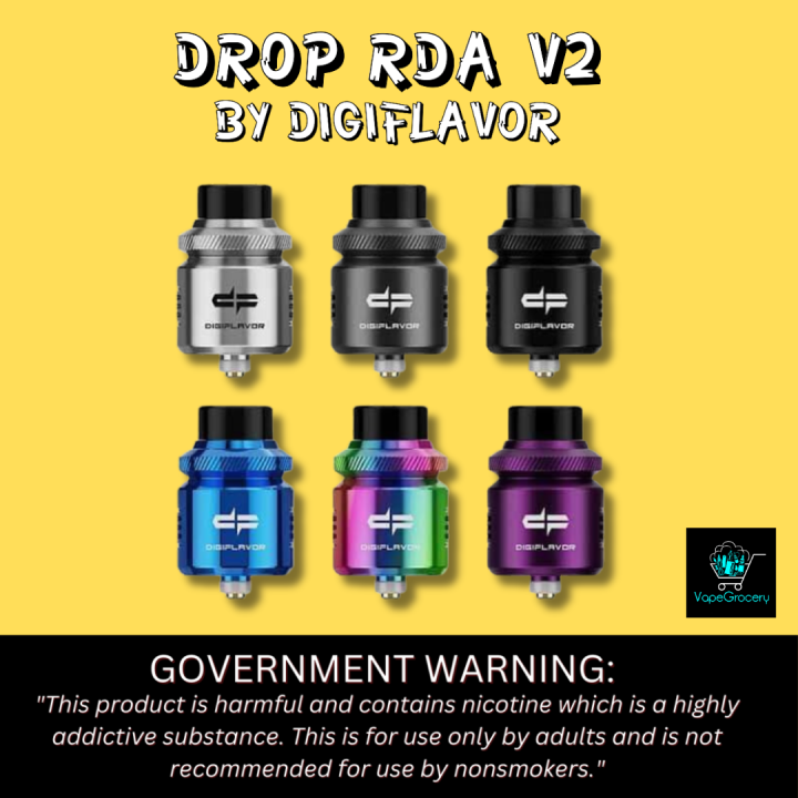 DROP RDA V2 BY DIGIFLAVOR | Lazada PH