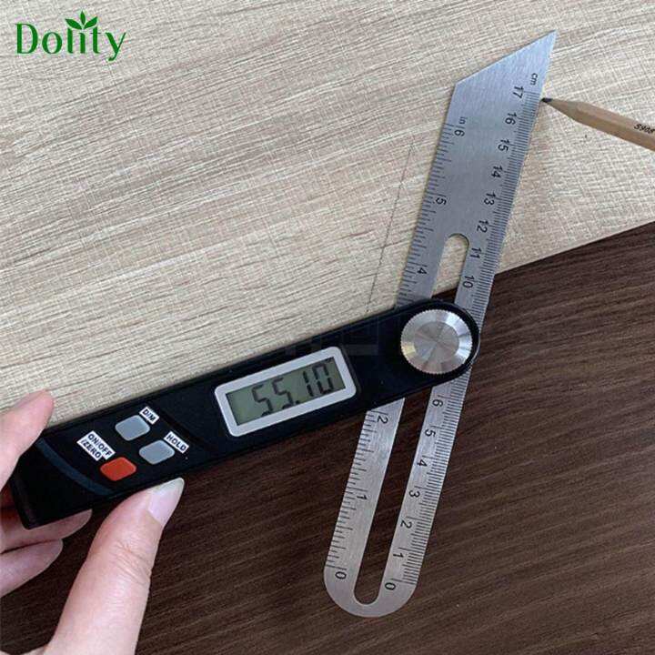 Dolity Multifunction Sliding T-Bevel Measuring 0-Measurement Tool ...