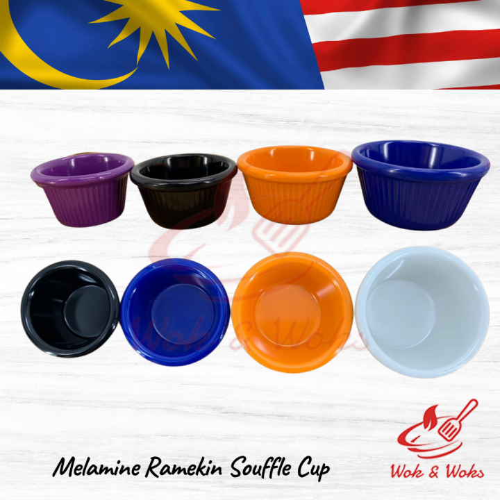 Hoover Brand Melamine Ramekin Souffle Cup / Cawan Souffle Ramekin Melamine Jenama Hoover | Lazada