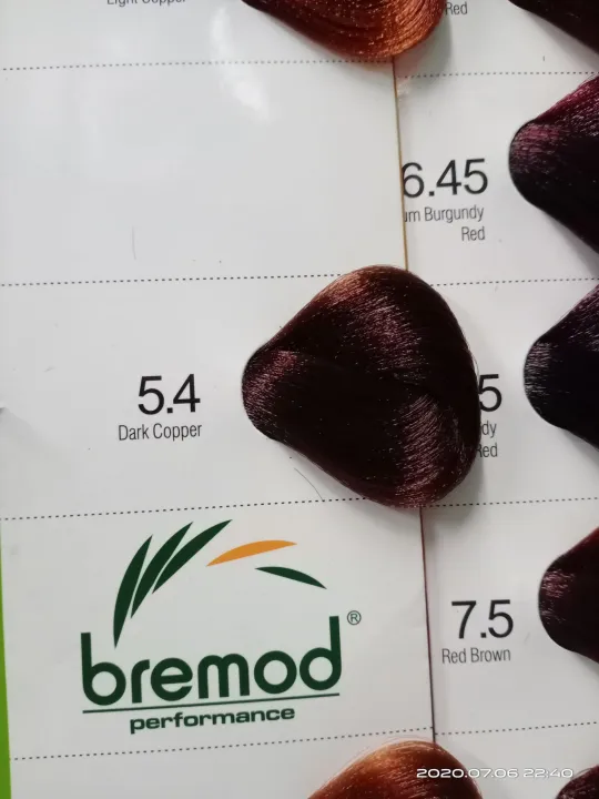 bremod haircolourant dark copper 5/4 | Lazada PH