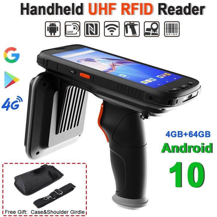 Industrial Android Rfid Reader Long Range Waterproof IP67 Rugged ...