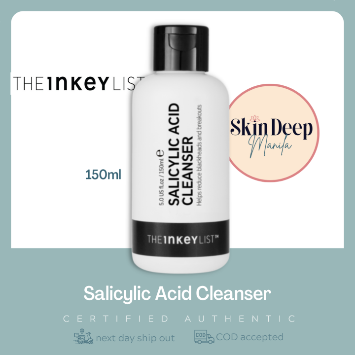 The Inkey List Salicylic Acid Cleanser 150ml | Lazada PH