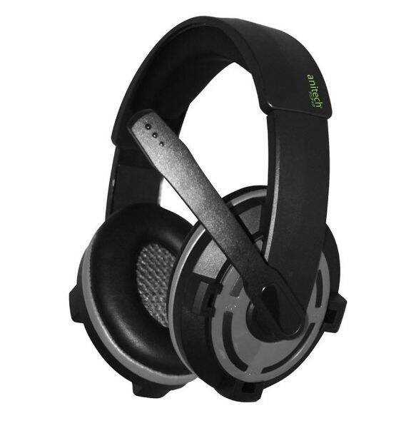 หูฟัง Anitech Headphone with Mic. AK73-DS Black รับประกัน 2 ปี | Lazada ...