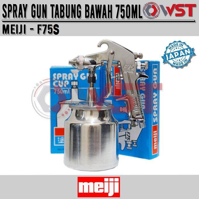 Spray Gun Tabung Bawah MEIJI F75 Original / F75S | Lazada Indonesia