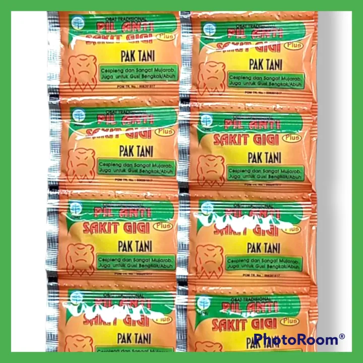 PAK TANI..!!! obat tradisional PIL ANTI SAKIT GIGI PAK TANI super ...