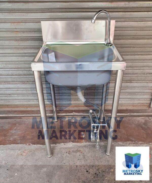 Foot Operated Portable Sink with Foot Pedal | Lazada PH