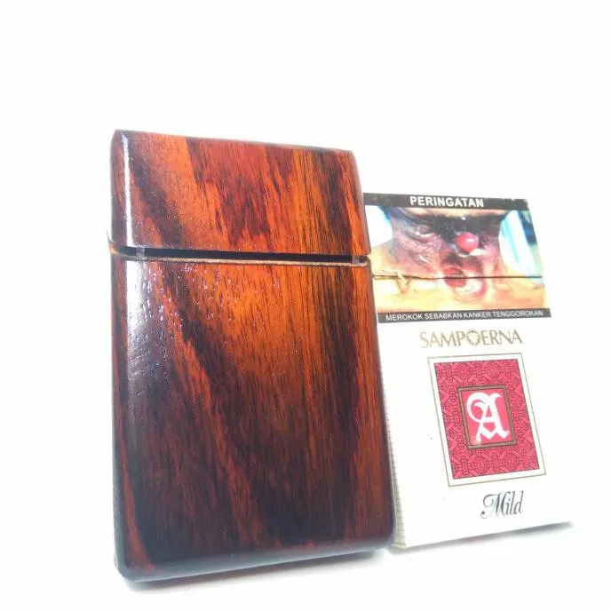 Kotak Rokok Kayu / Penyimpanan Rokok Kayu / Unik Klasik / tempat ...