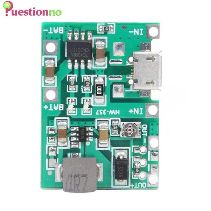 3.7V 9V 5V Adjustable Step Up 18650 Li-ion Battery Charge Discharge ...