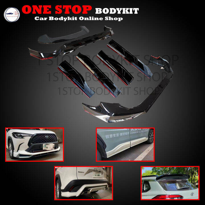 TOYOTA COROLLA CROSS 2020 GR SPORT FULL SET BODYKIT WITH PAINT PIANO ...