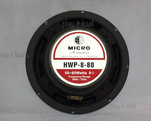 MICRO ACOUSTIC HWP-8-80 WOOFER | Lazada PH