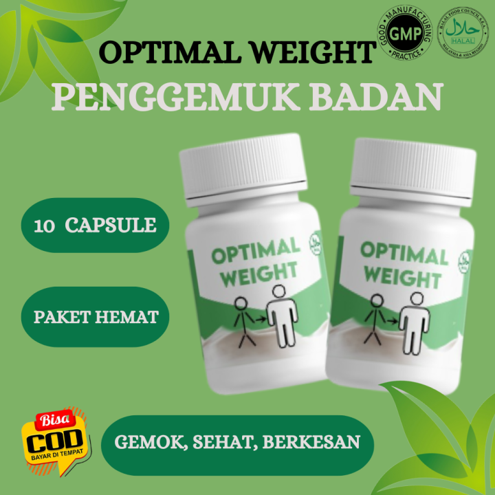 Ubat Gemuk Tambah Selera Makan Optimal Weight Naikkan Berat Badan ...
