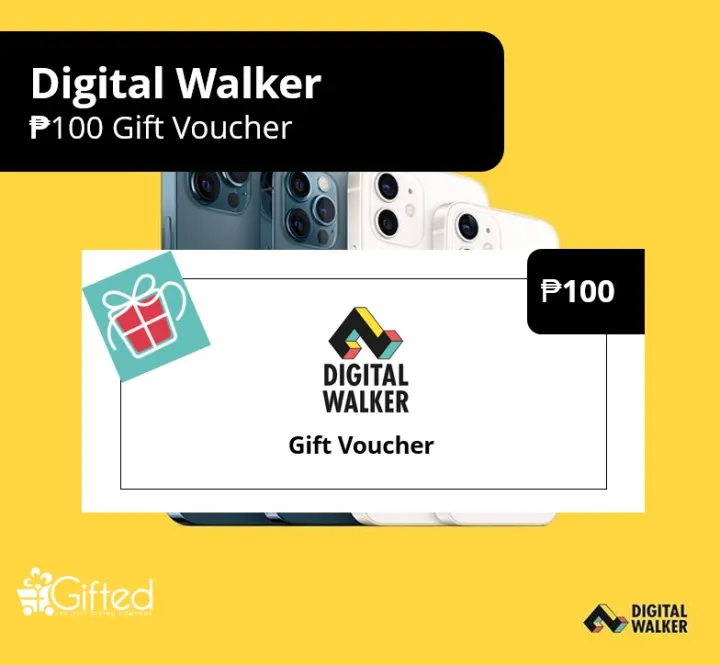 Digital Walker PHP 100 Gift Voucher | Lazada PH