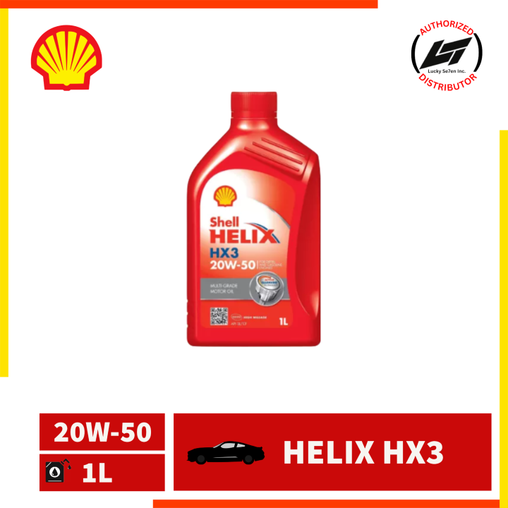 Shell Helix HX3 20W-50 1L | Lazada PH