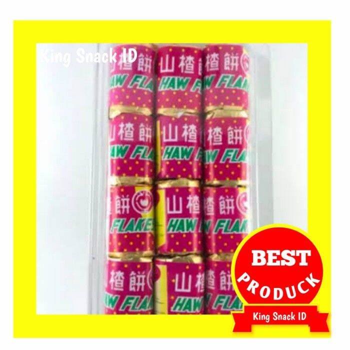 PERMEN SANCA KOIN BESAR / HAW FLAKES CANDY MANISAN BUAH HAW /LOBI LOBI ...