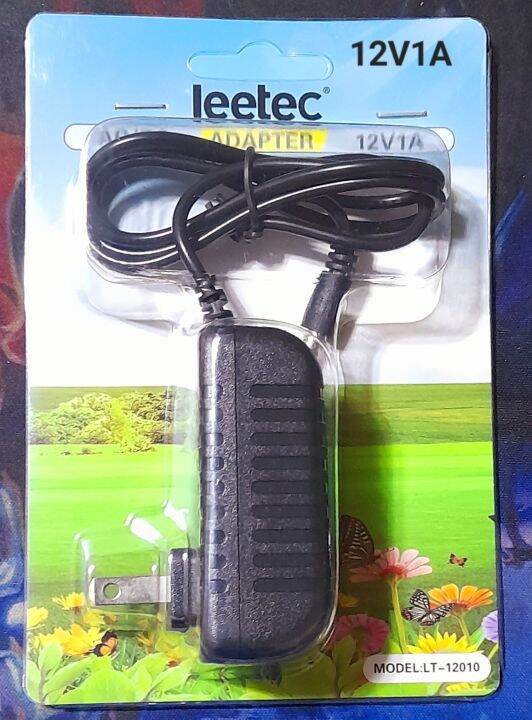 cod Leetec AC/DC Adapter. 12V 1A | Lazada PH