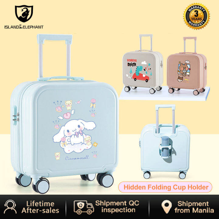 ISLAND ELEPHANT 18Inch Multifunctional Cartoon Luggage Children Travel ...