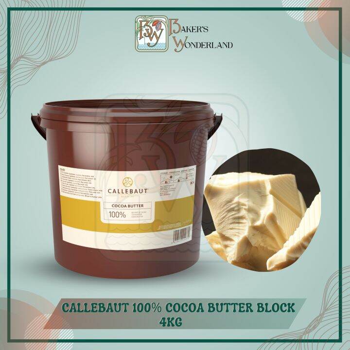 Callebaut Cocoa Butter 4kg Block for Chocolates | Lazada PH