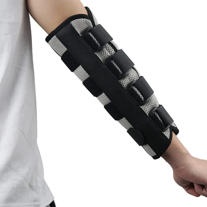 Aptoco Arm Splint Brace Adjustable and Breathable Upper Elbow Joint ...