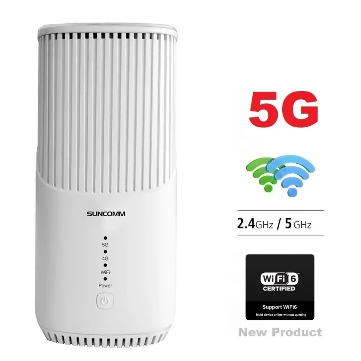 5G CPE Pro S1 เราเตอร์ รองรับ 5G 4G 3G AIS,DTAC,TRUE,NT, Indoor and Outdoor WiFi-6 Intelligent ...