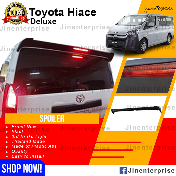 Toyota Hiace Deluxe 2019-2021 Commuter/GL/ Super Grandia Rear Roof ...