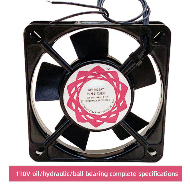 Aideepen Big Airflow 110mm Fans AC 110V 220V Cabinet Chassis Cooling ...