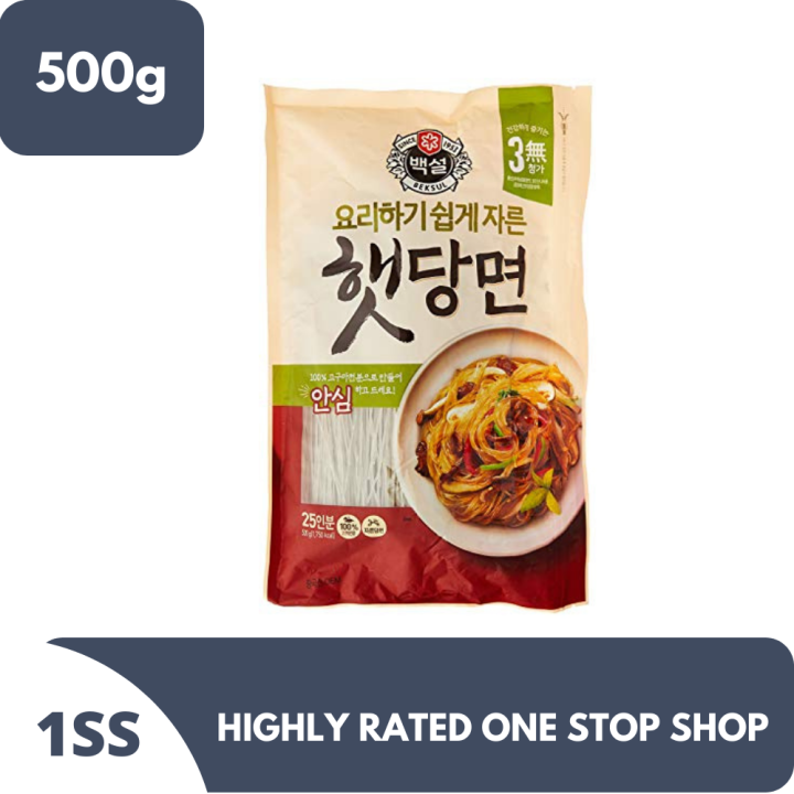 CJ Beksul Glass Noodle Vermicelli 500g | Lazada PH