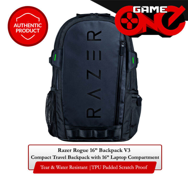 Razer Rogue 16" Backpack V3 Travel Backpack with 16” Laptop Compartment ...