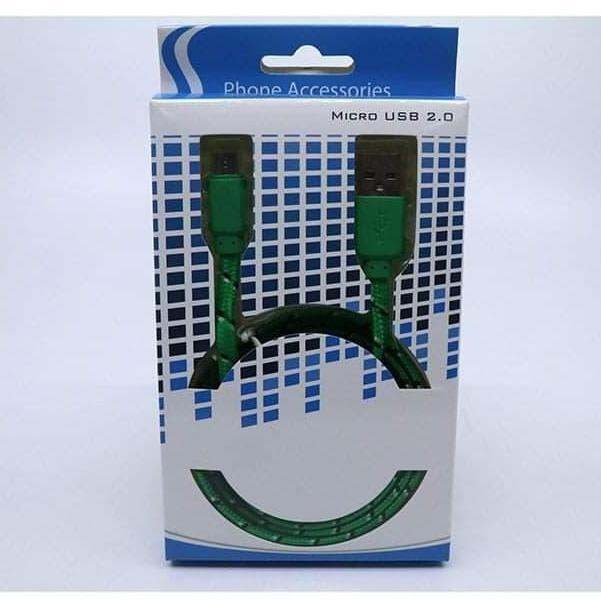 UNIVERSAL MICRO USB CABLE GREEN | Lazada PH