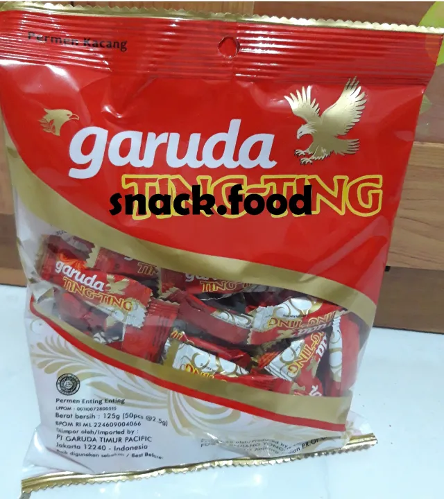 permen kacang garuda ting ting 1 pak (isi 50 pcs) / garuda ting ting ...