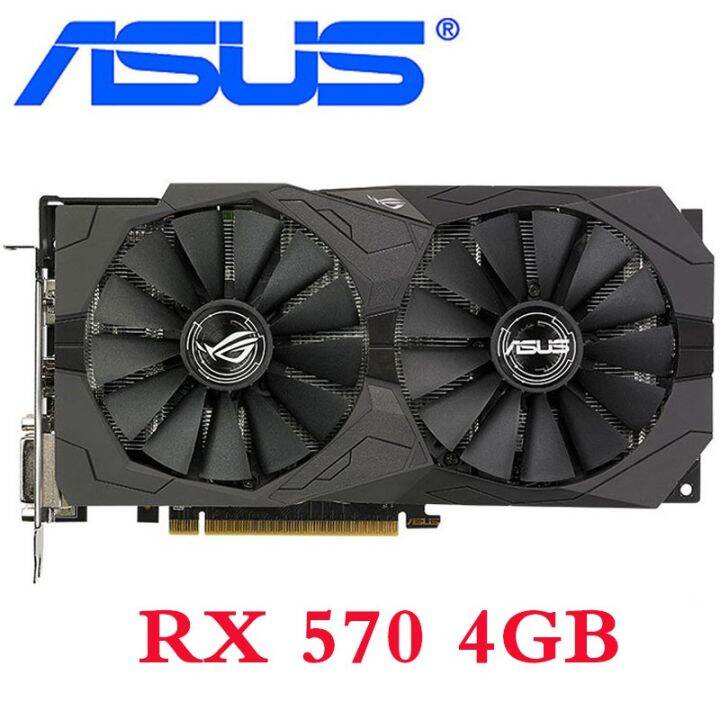 ASUS RX 570 4GB Graphics Cards 256Bit GDDR5 Video Card for AMD RX 500 ...