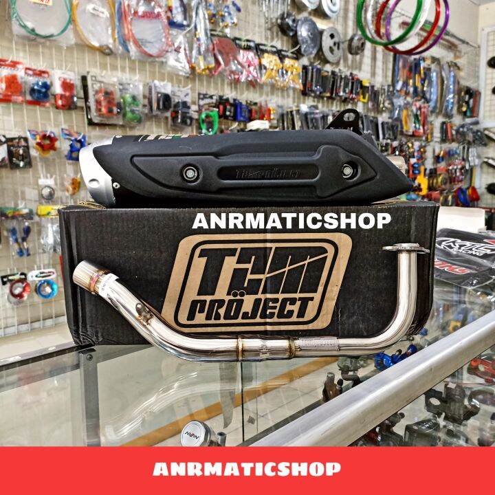 Knalpot STD Non SS Pro Full Package TZM Project Genio Beat Deluxe New Scoopy 2021 Anrmaticshop ...
