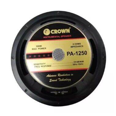 Crown PA-1250 12inch 500W Instrumental Speaker PA1250 | Lazada PH