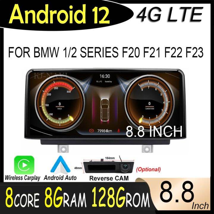 IPS Screen For BMW 1/ 2 Series F20 / F21 F22 F23 EVO NBT System Android ...