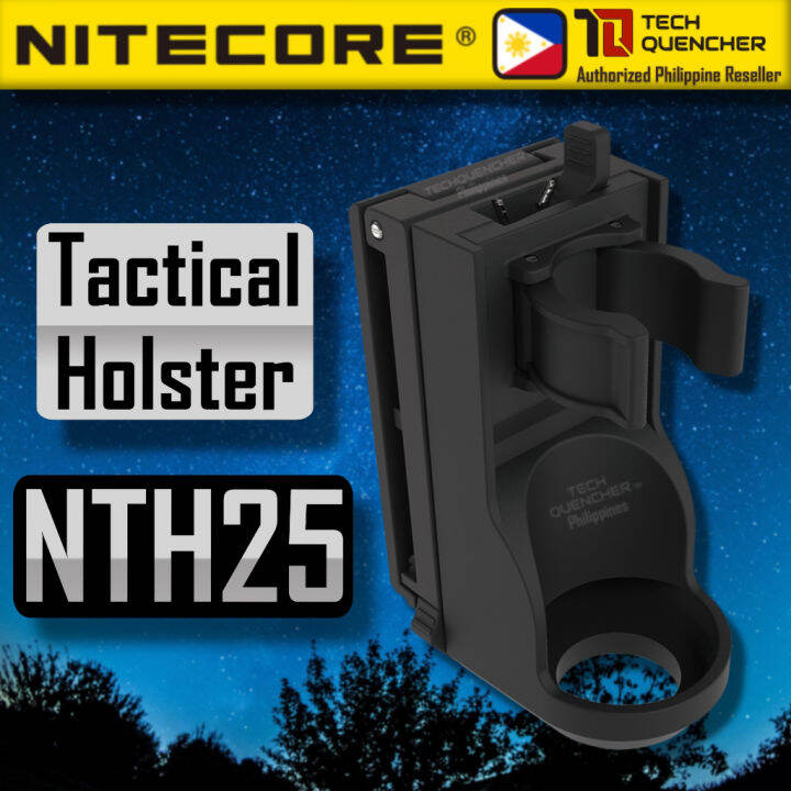 Nitecore NTH25 Tactical Flashlight Holster - Belt Holster - Rotating ...