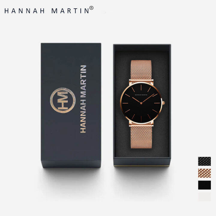 Jam Tangan Wanita Hannah Martin 100% Original Tahan air CEWEK Quartz ... Jam Tangan Wanita Hannah Martin 100% Original Tahan air CEWEK Quartz ...