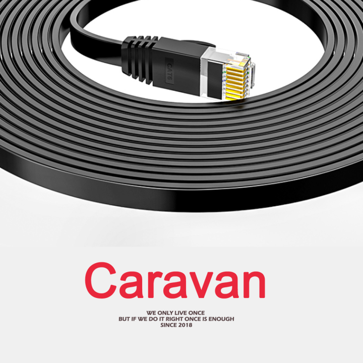 Caravan Crew Ethernet Cable สายแลนเน็ต CAT-6 สายแลน สาย lan | Lazada.co.th