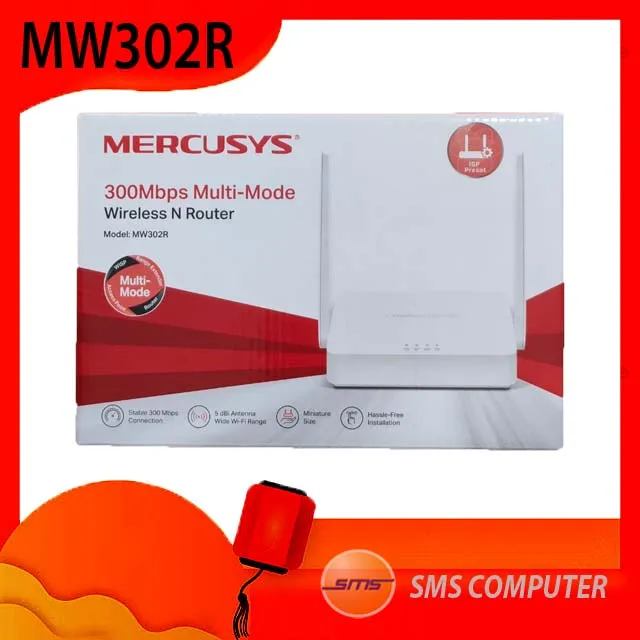 Mercusys MW302R Multi-Mode Wireless N Router 300Mbps Murah | Lazada ...