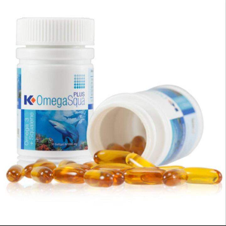 Omega Squa Plus Klink Original Minyak Ikan Hiu - 30 softgel, Omega 3 ...