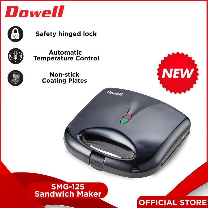 Dowell SMG-125 Non-Stick Sandwich Maker | Lazada PH