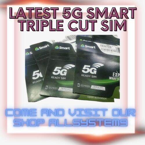 SMART 5G LTE TRICUT BRAND NEW SIMCARD FREE 1GB DATA FRESH | Lazada PH