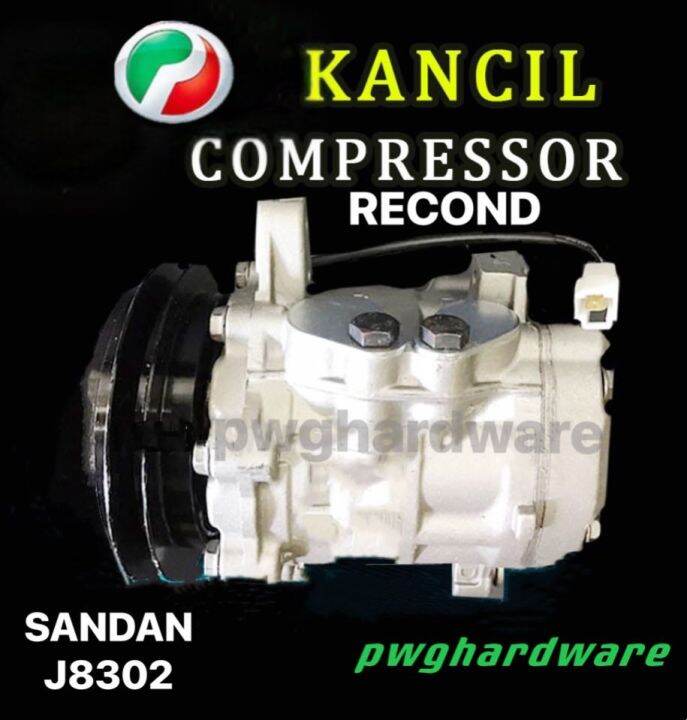 Recond Perodua Kancil Air Cond Compressor SANDEN Kancil / Kompressor ...