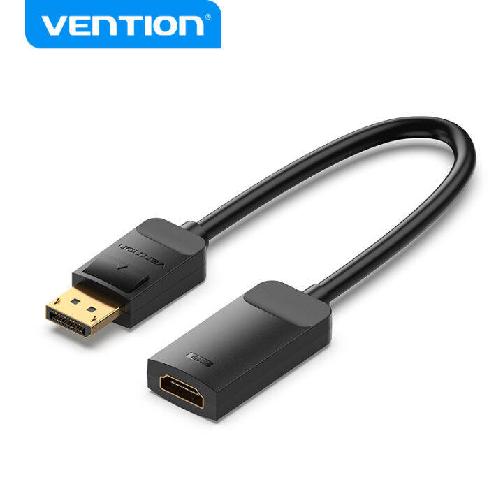 Vention Display Port to HDMI Cable 4K 30HZ Display Port Male to HDMI ...