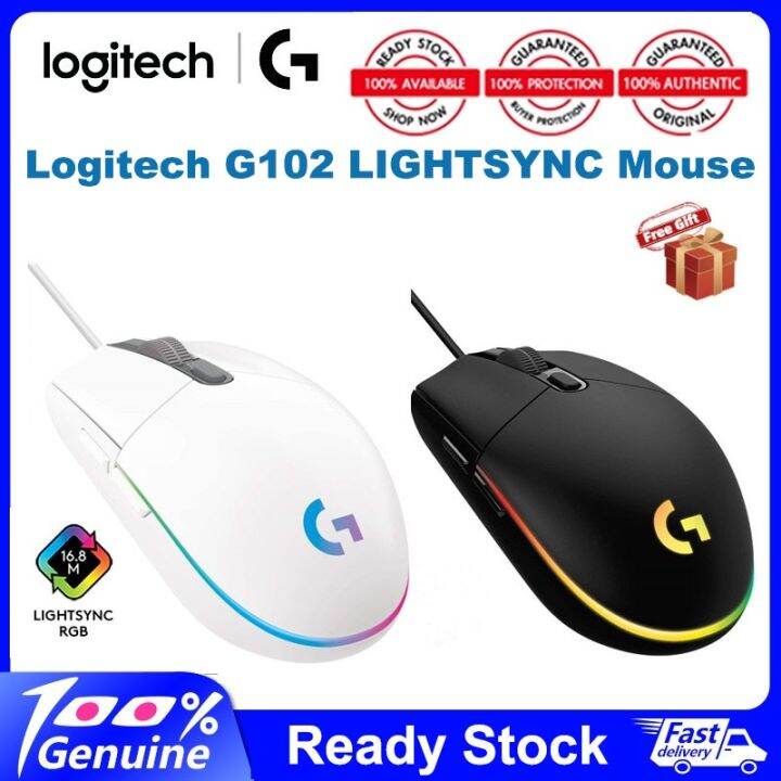 Logitech G102 Lightsync Rgb 6 Button Gaming Mouse 8000dpi G203 Lazada Ph