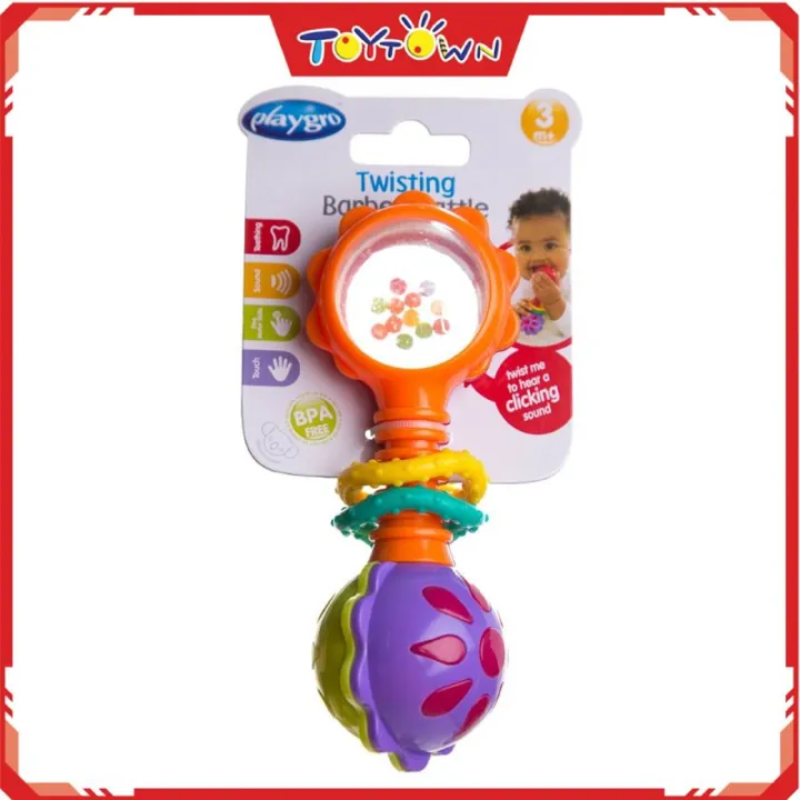 Playgro Twisting Barbell Rattle | Lazada PH
